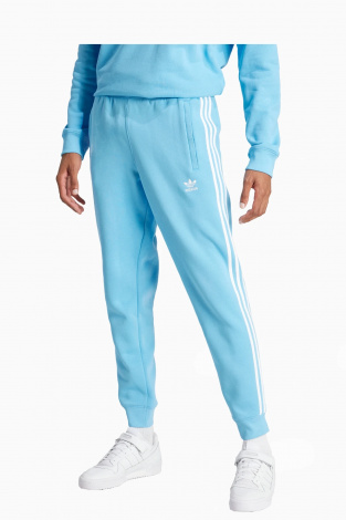 Штаны adidas Adicolor 3-Stripes - голубой (IM9451-EU) — Footballstyle